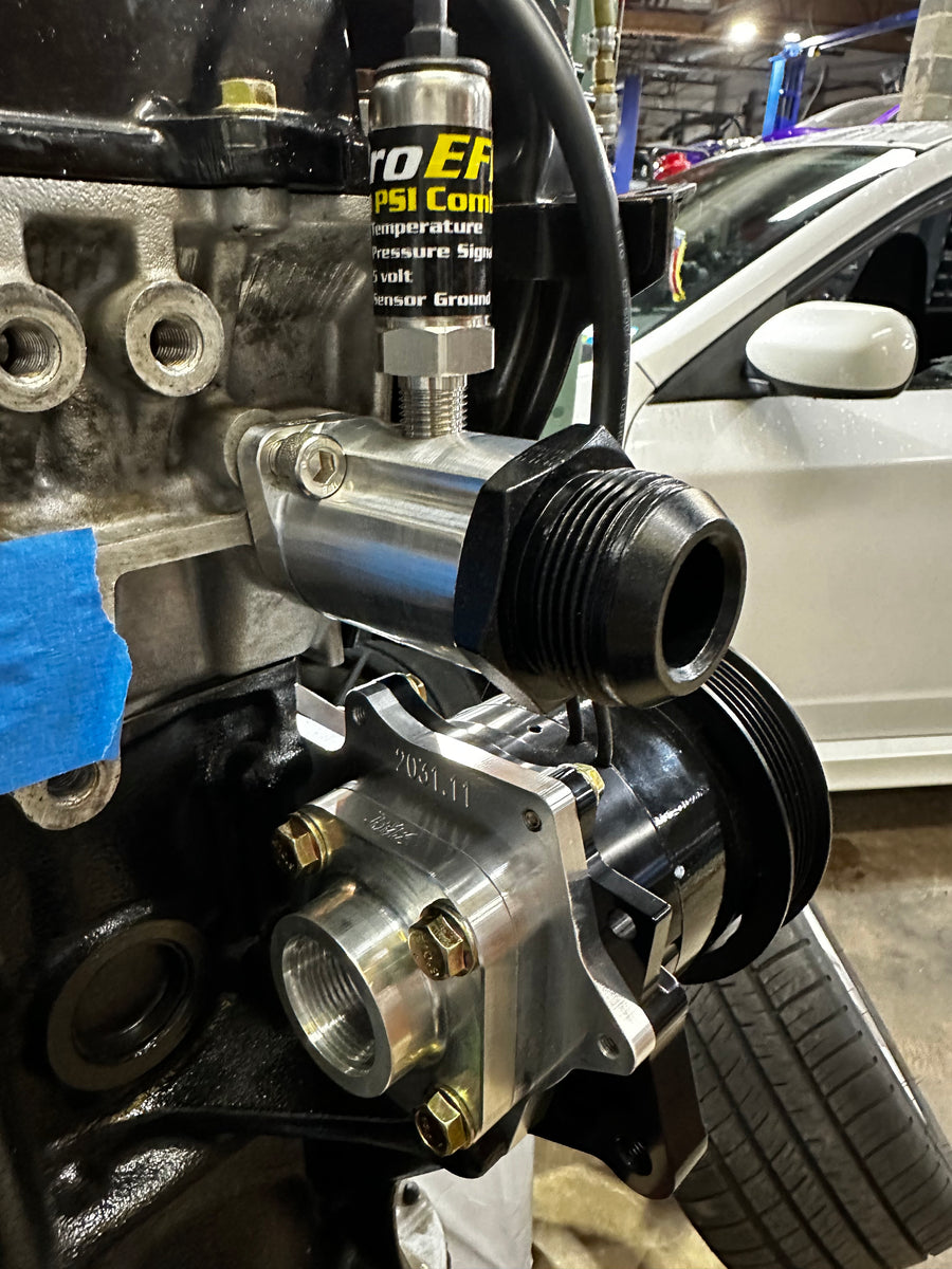 FMZ 2jz/1jz Electric Water Pump Billet Conversion Kit – Freedom Motorsportz