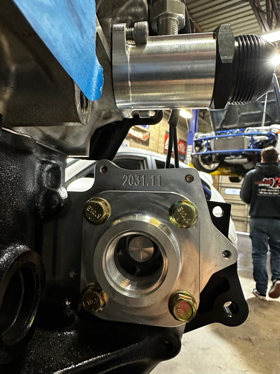 FMZ 2jz/1jz Electric Water Pump Billet Conversion Kit – Freedom Motorsportz